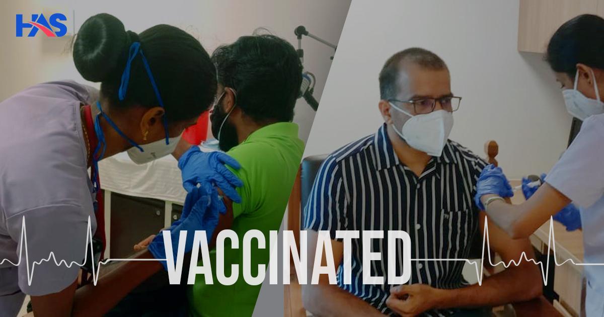 COVID 19 Vaccination Drive - Haspaces